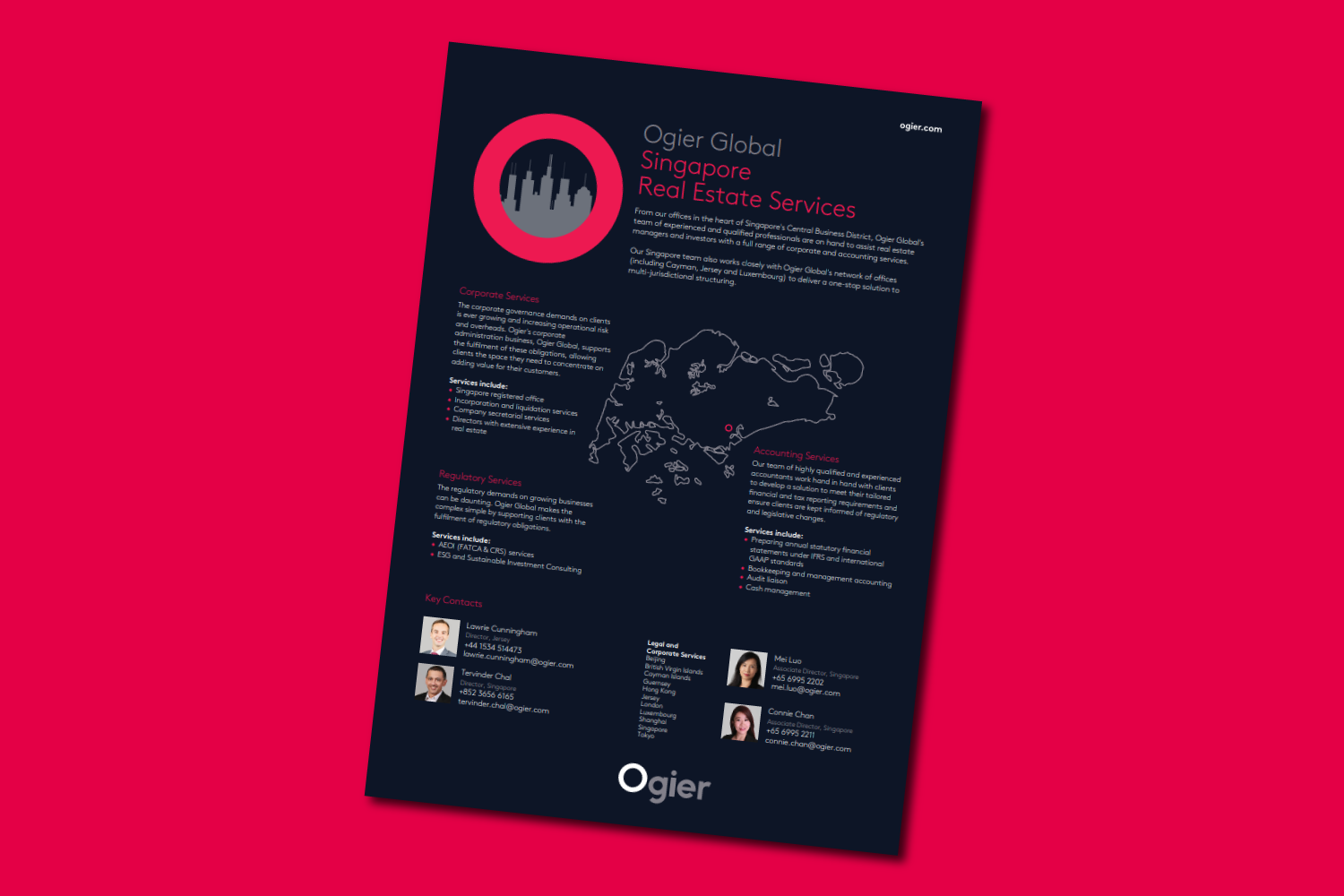 At A Glance Guide to Ogier Global Singapore Real Estate Services | Ogier